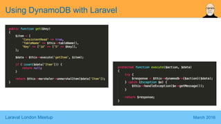 Alternatives to SQL - a Laravel Perspective | PPT