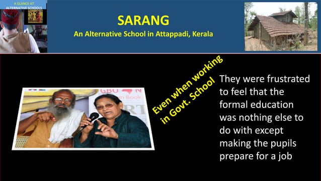 Alternative schools: Meaning, Aims and Instances | PDF