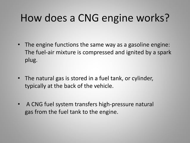 Alternative Fuels for IC Engine | PPTX | Power and Energy Industry ...