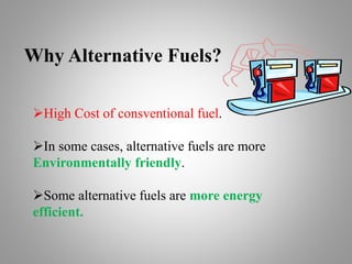 Alternative Fuels for IC Engine | PPTX