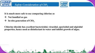 Alternatives of chlorine, chlorine di-oxide(ClO2) for water treatment | PPT