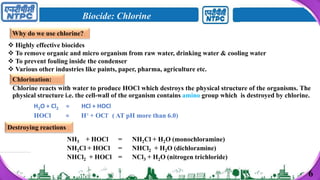 Alternatives of chlorine, chlorine di-oxide(ClO2) for water treatment | PPT