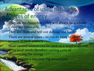 Alternative sources of energy | PPT
