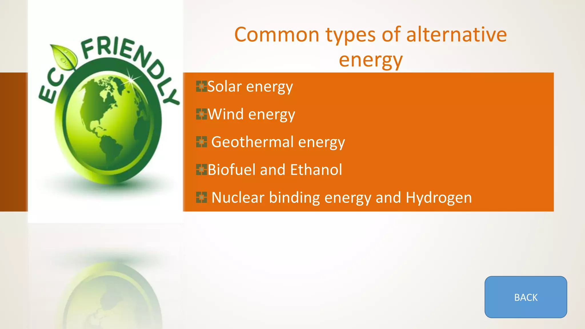 Alternative sources of energy | PPT