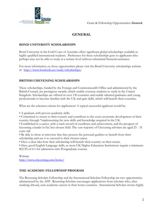 Alternative sources of funding as of 11 09 | PDF