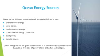 Alternative sources of green energy | PPTX
