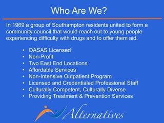 Alternatives Counselling Services Inc. | PPTX