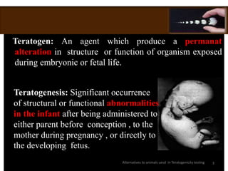 Alternatives to animals in toxicity testing | PPTX