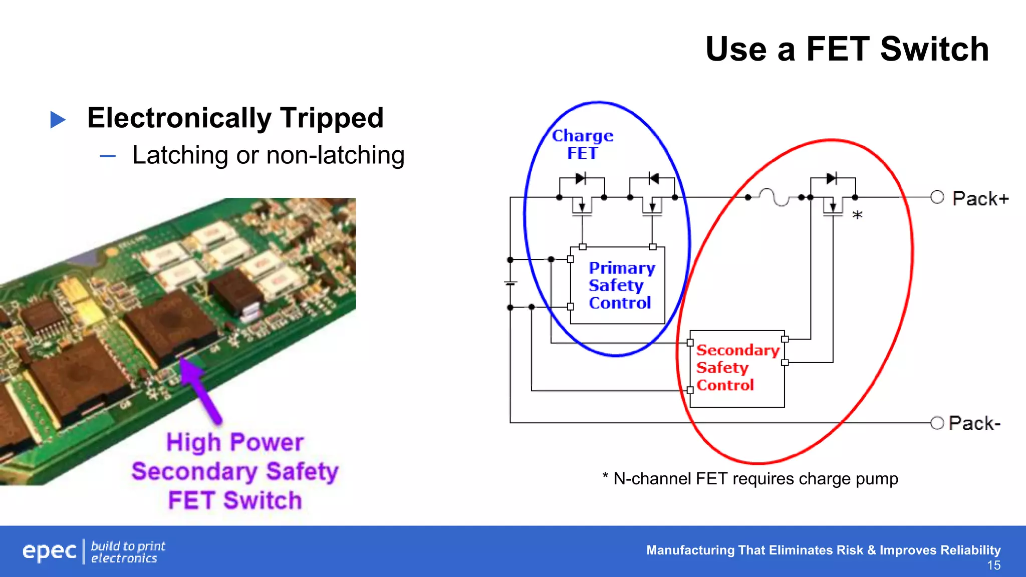 Alternatives to Battery Chemical Fuses in Secondary Safety Circuits | PPTX
