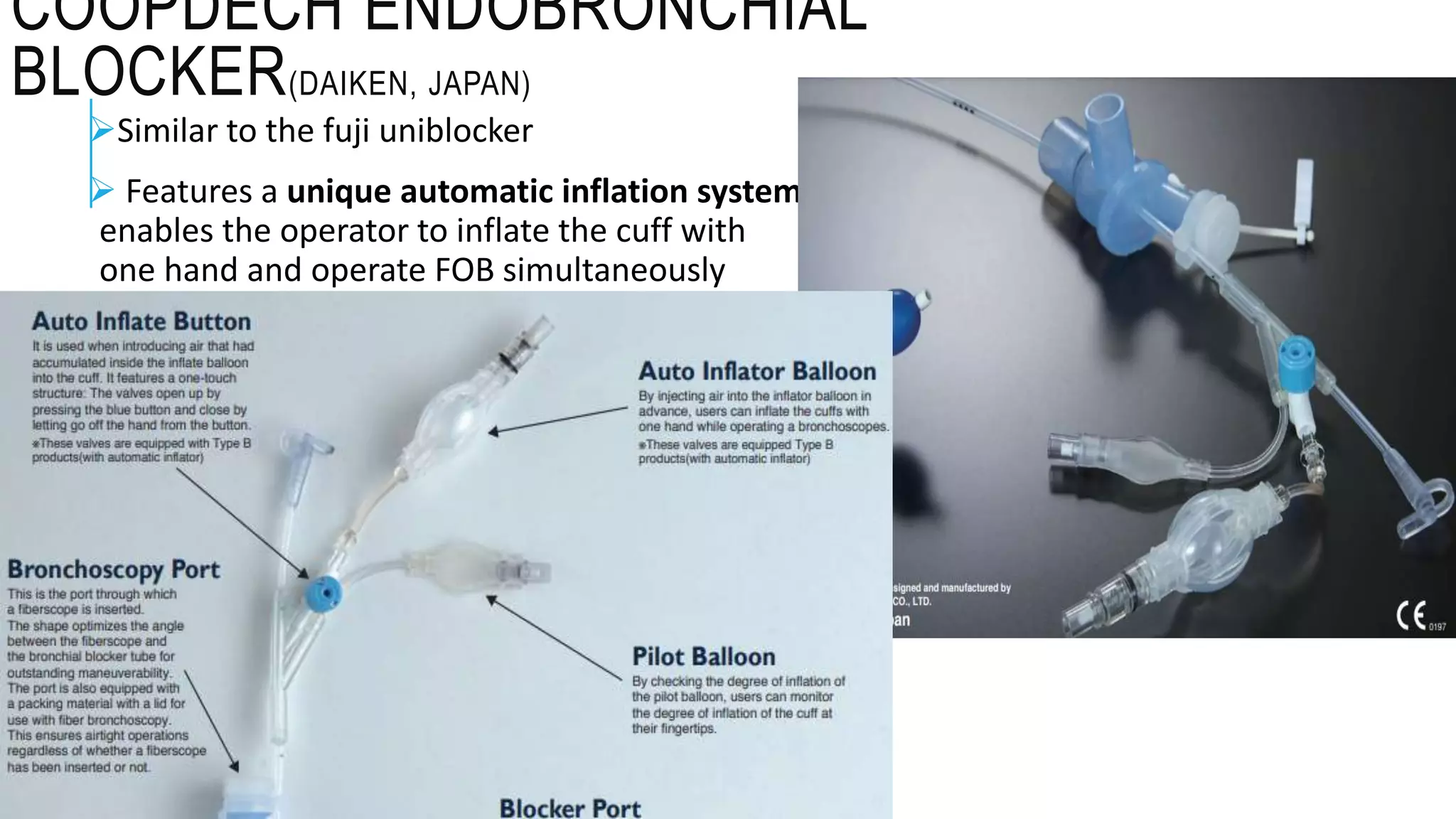 ALTERNATIVES TO double lumen tubes IN ONE LUNG VENTILATION.pptx