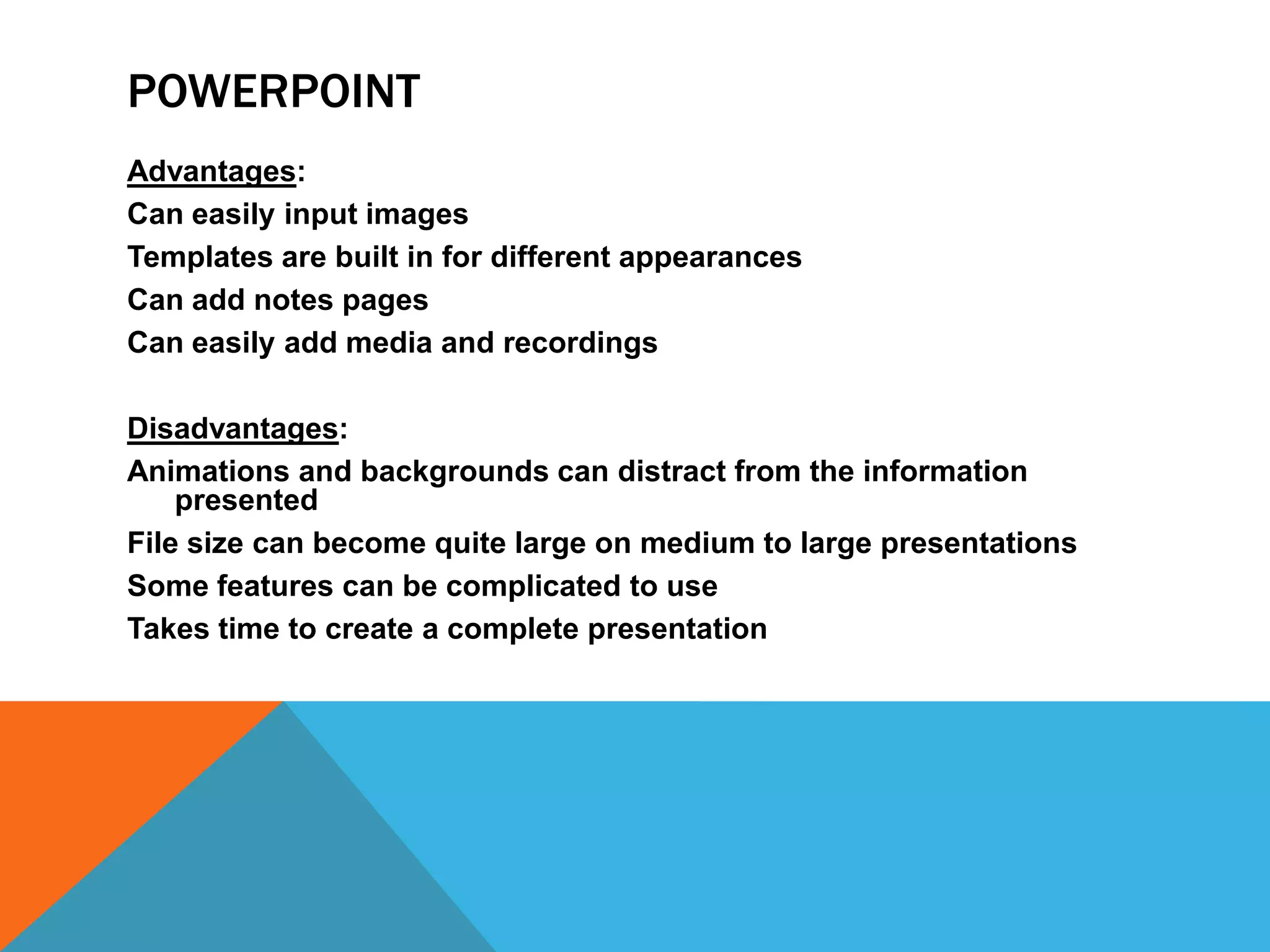 Alternatives to ppt | PPTX