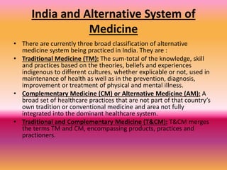 Alternative system medicine | PPTX