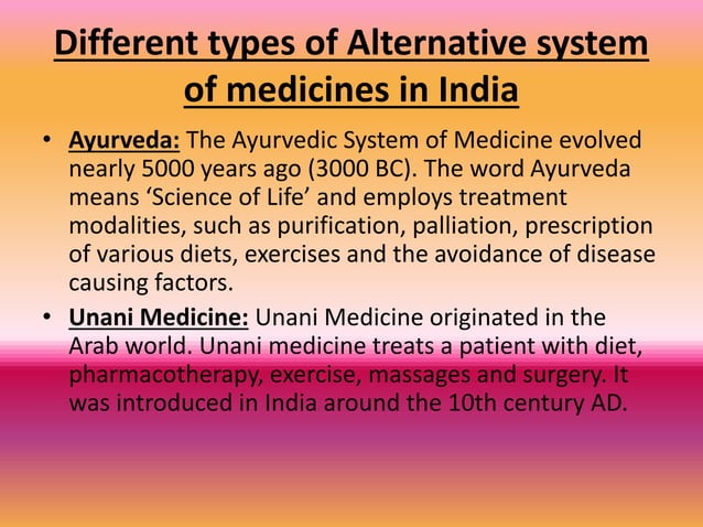 Alternative system medicine | PPTX | Holistic Health | Alternative Medicine