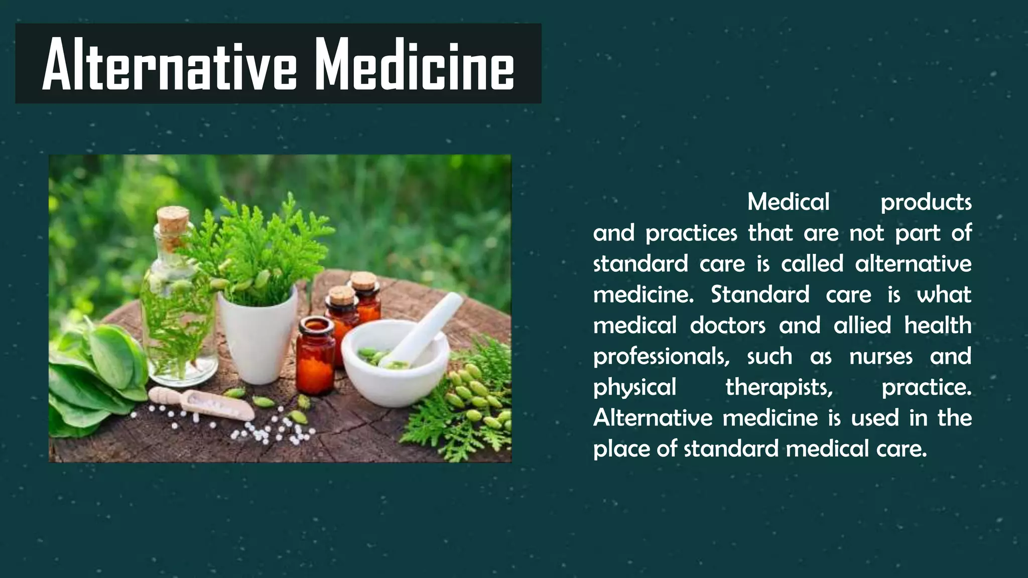 Alternative Systems of Medicine in Mental Health | AYUSH | CAM | Juhin ...