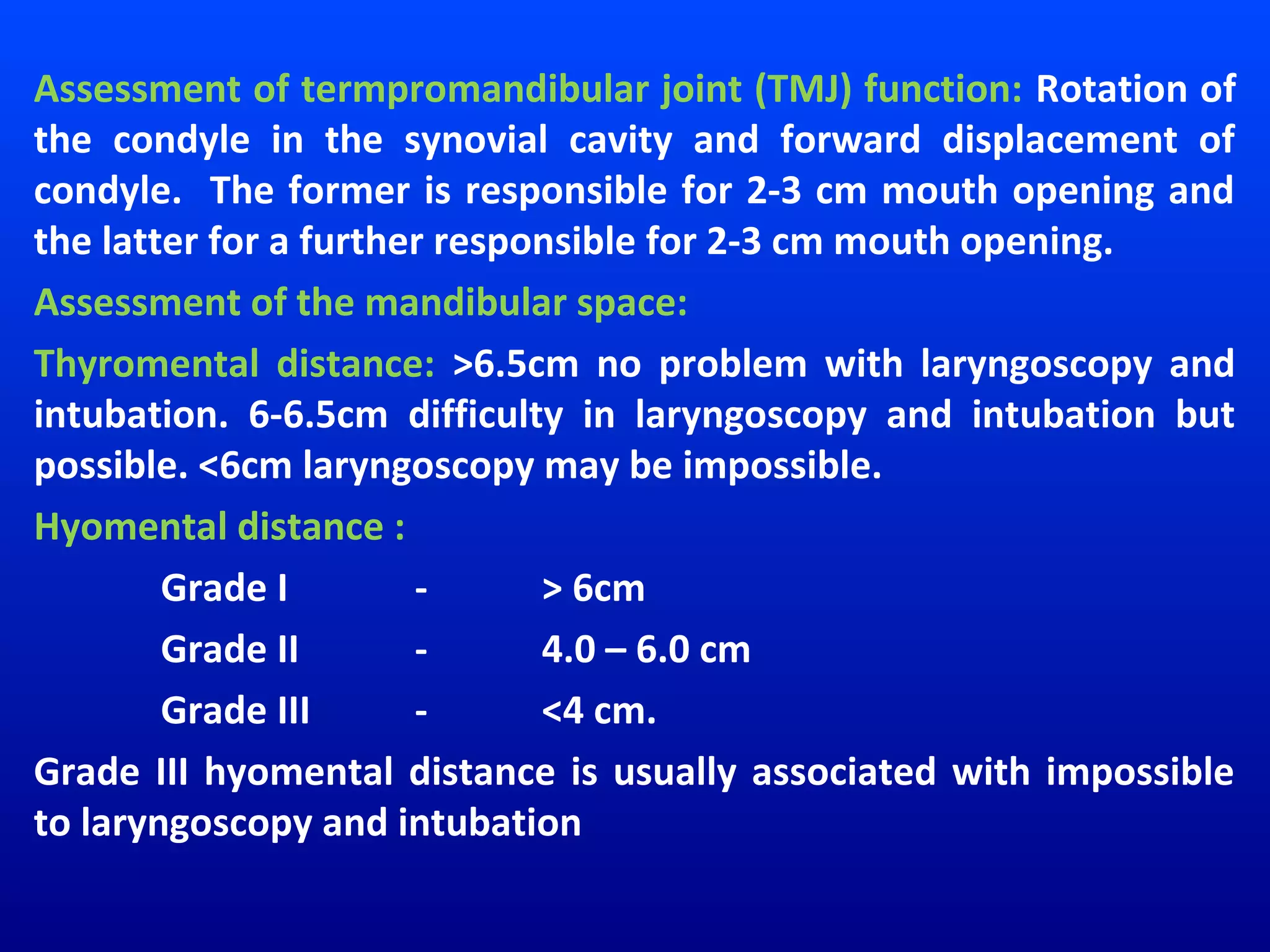 Alternative technique of intubation retromolar, retrograde, submental ...