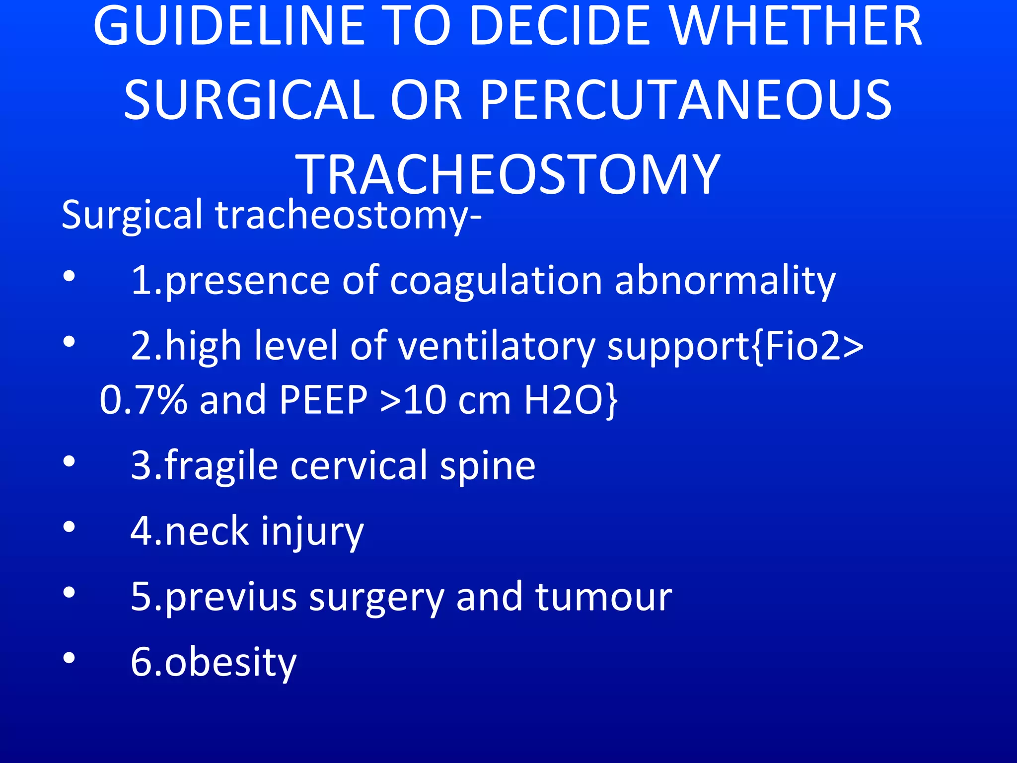 Alternative technique of intubation retromolar, retrograde, submental ...