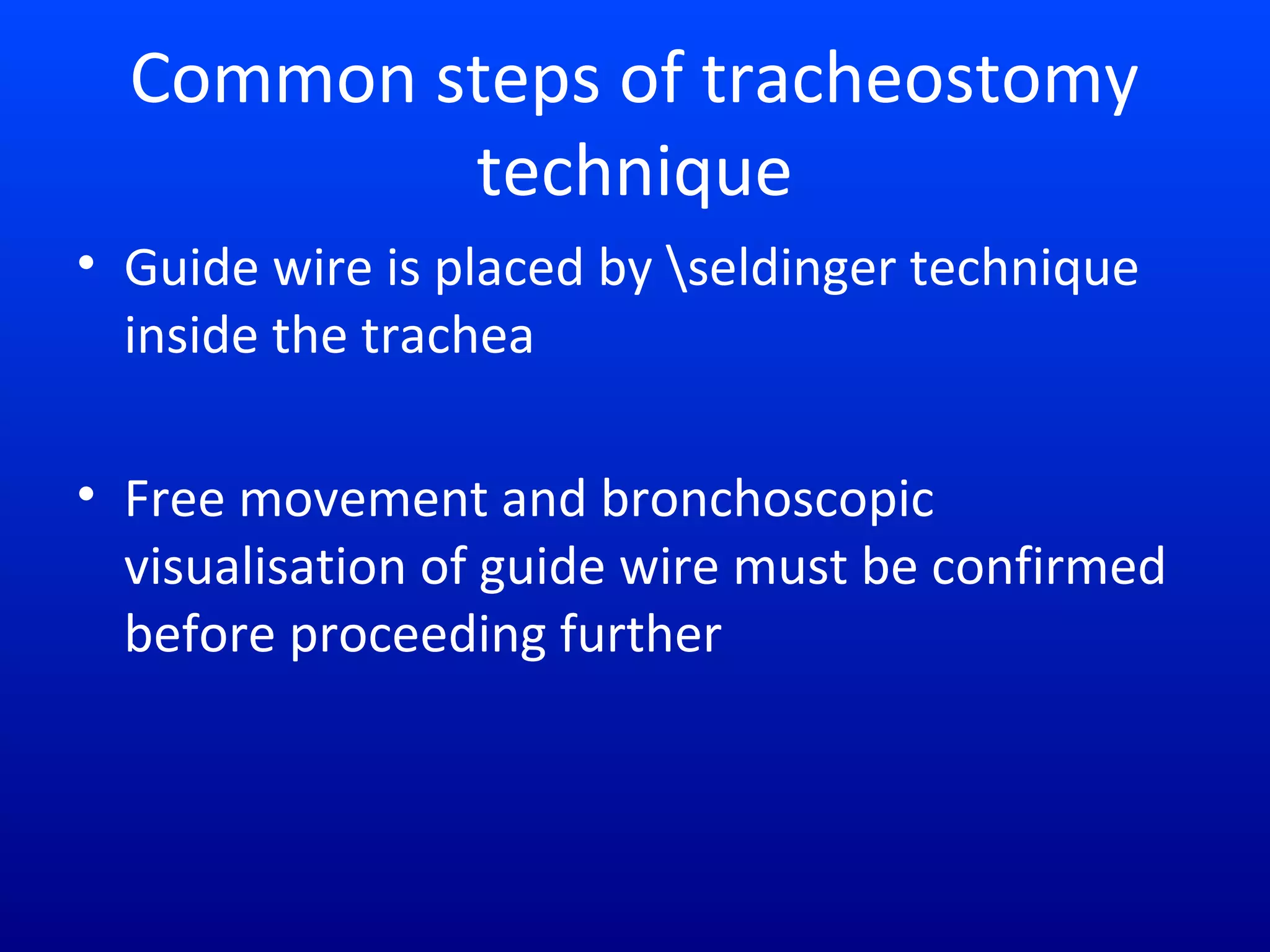 Alternative technique of intubation retromolar, retrograde, submental ...
