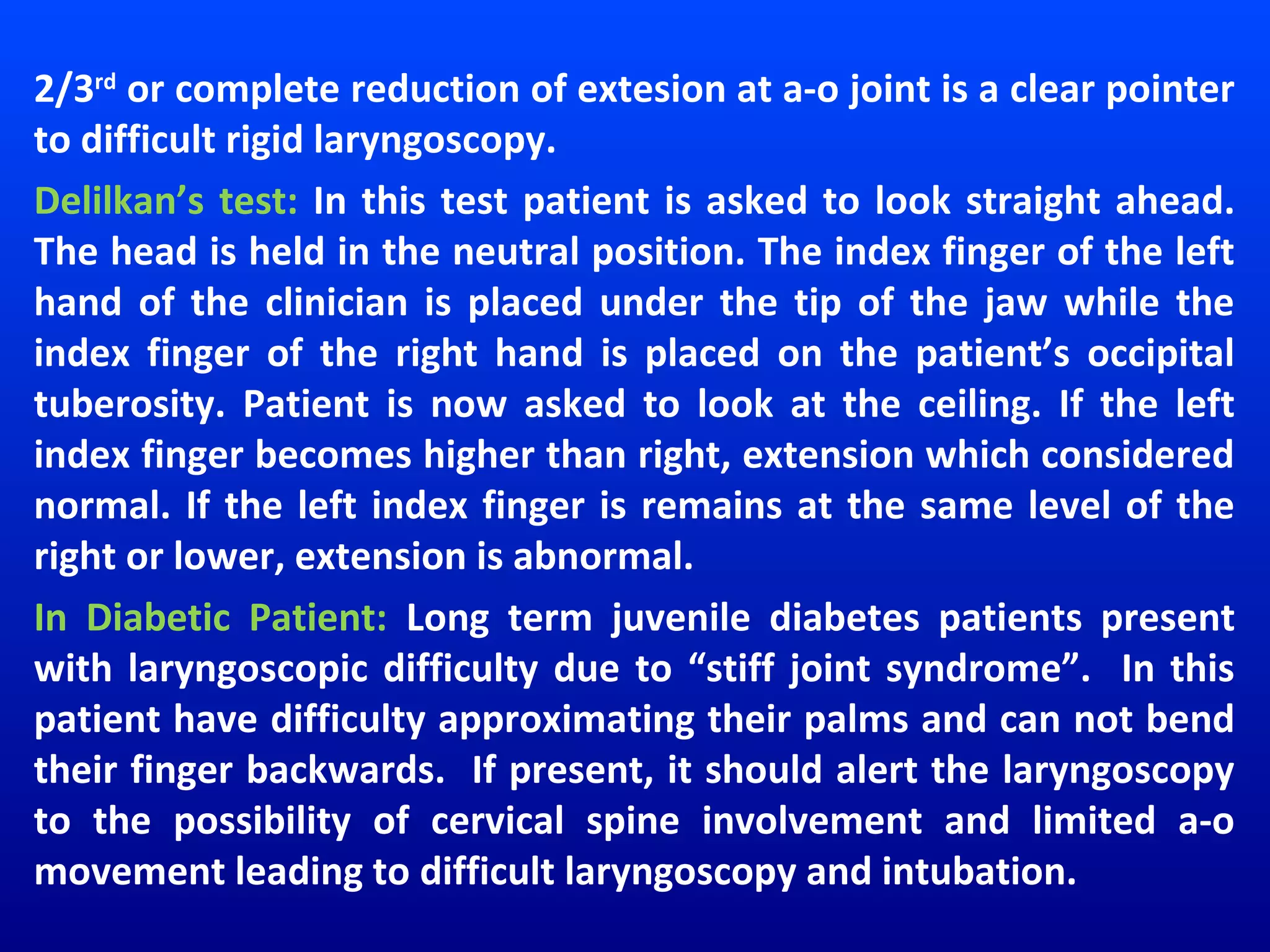Alternative technique of intubation retromolar, retrograde, submental ...