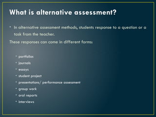 Alternative Techniques of Assessment.ppt