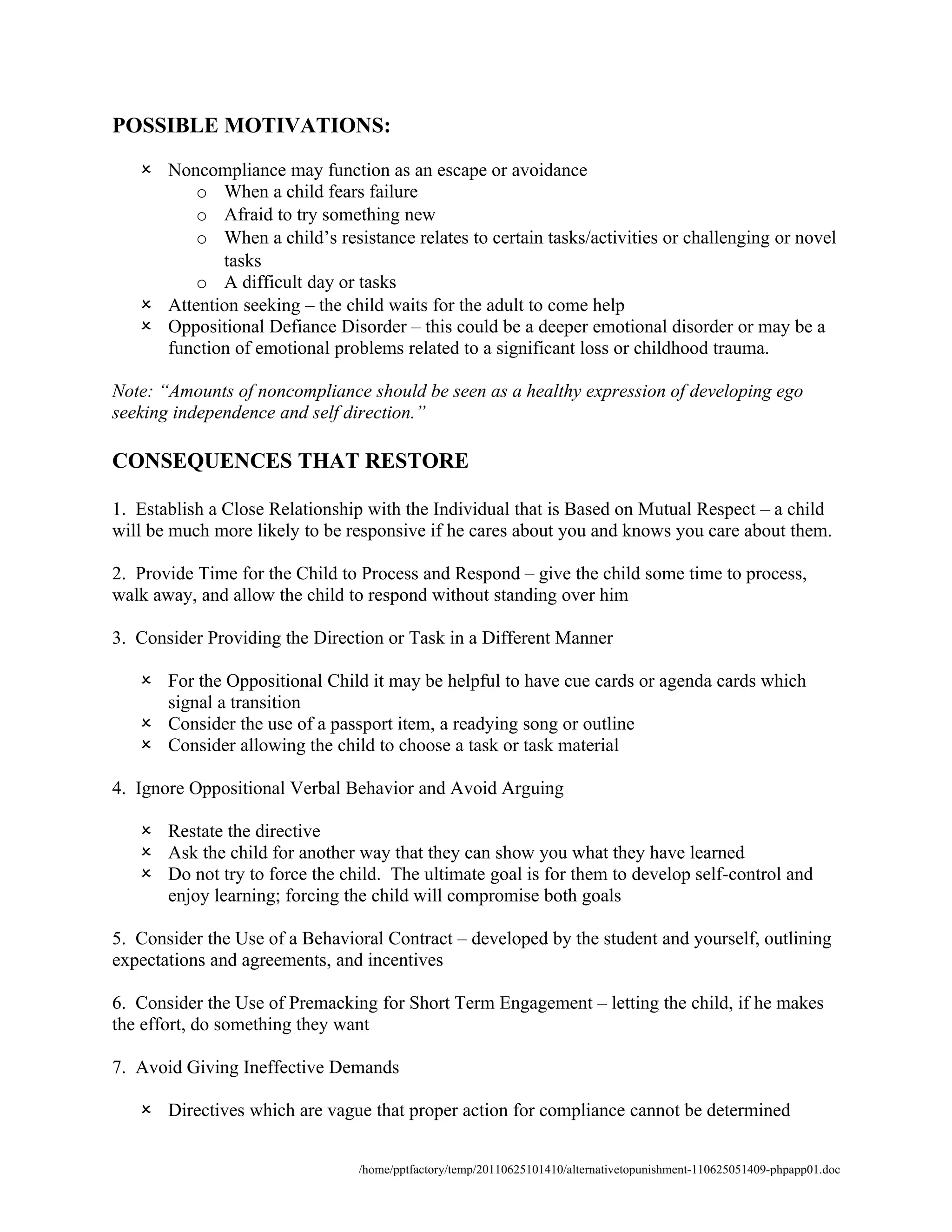 Steve Vitto Alternative to Punishment | DOC