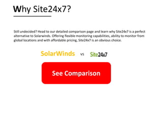 Alternative to SolarWinds | PPTX