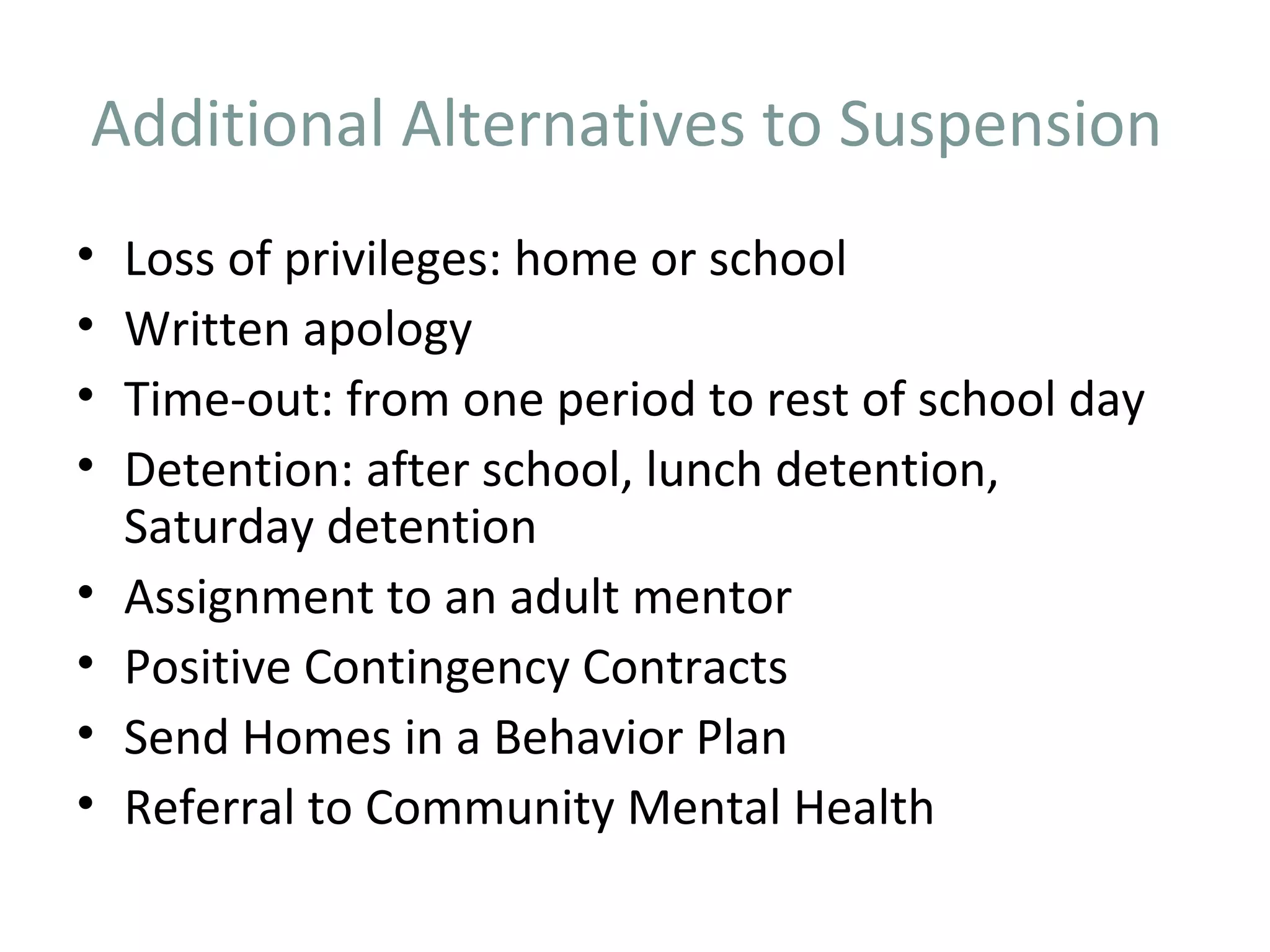 Alternative to suspension_20120725_110927_5 | PPT