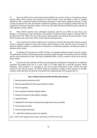 Alternative to traditional regulation oecd | PDF