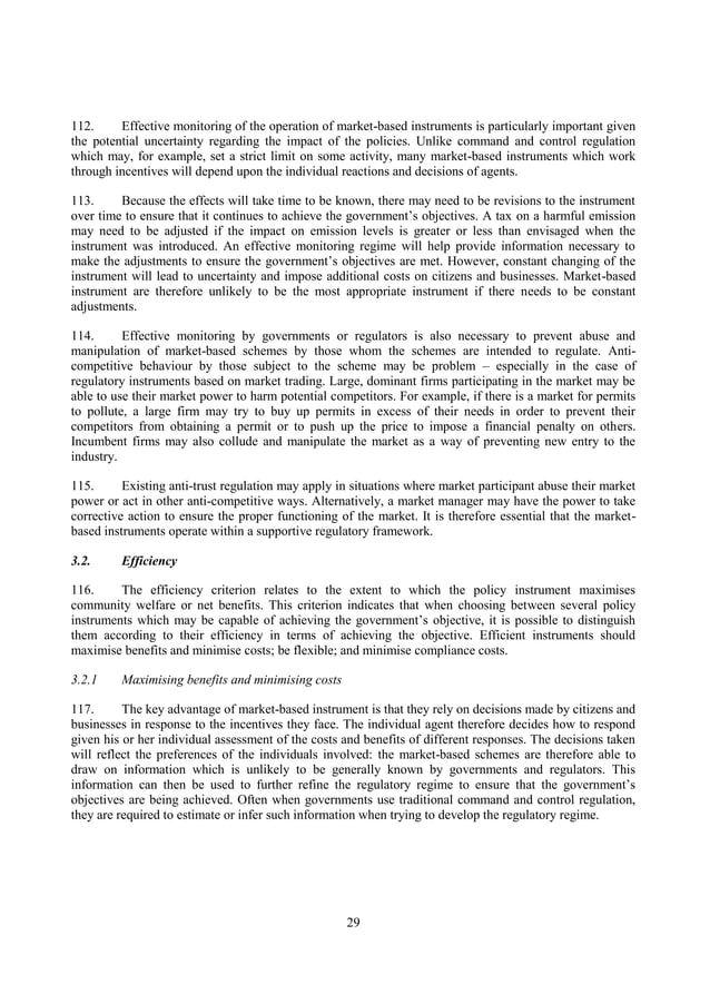 Alternative to traditional regulation oecd | PDF