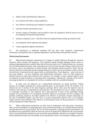 Alternative to traditional regulation oecd | PDF