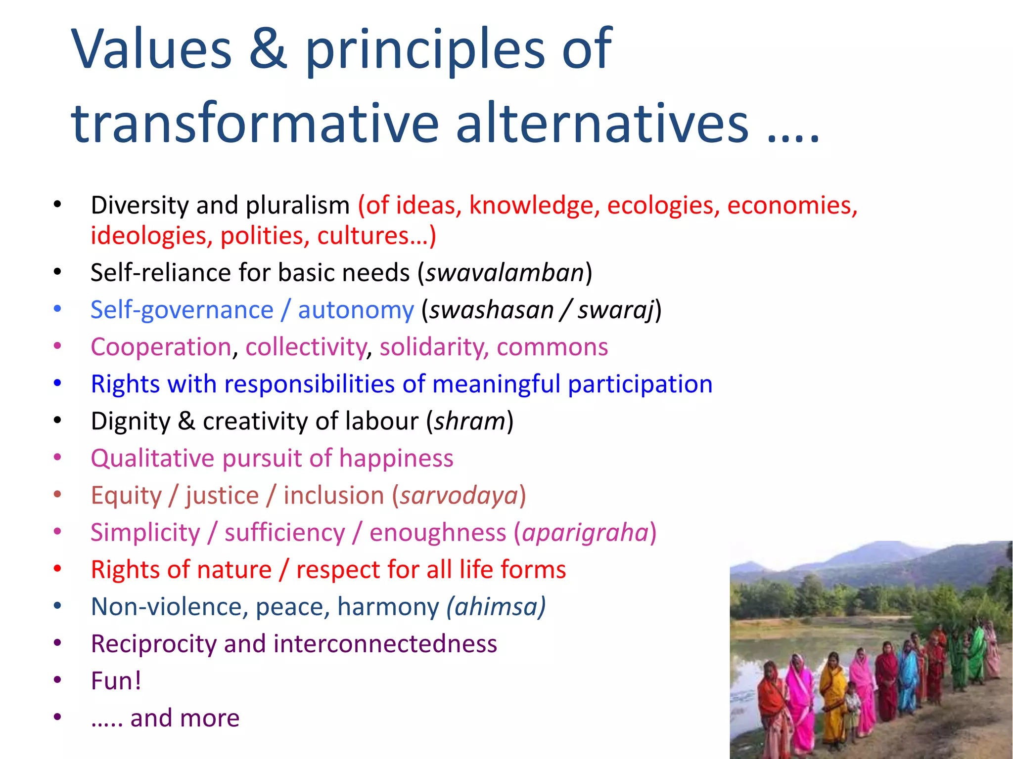 Alternative Transformation Framework | PPTX