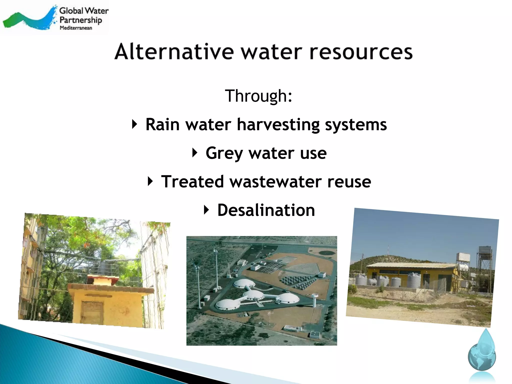 Alternative water resources in the Med GWP | PPT