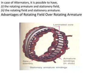 Alternators - Machines | PPT