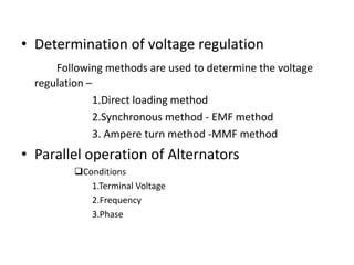 Alternator (tpg) | PPT