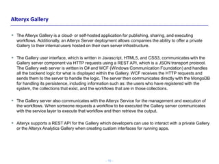 Alteryx Architecture | PPTX