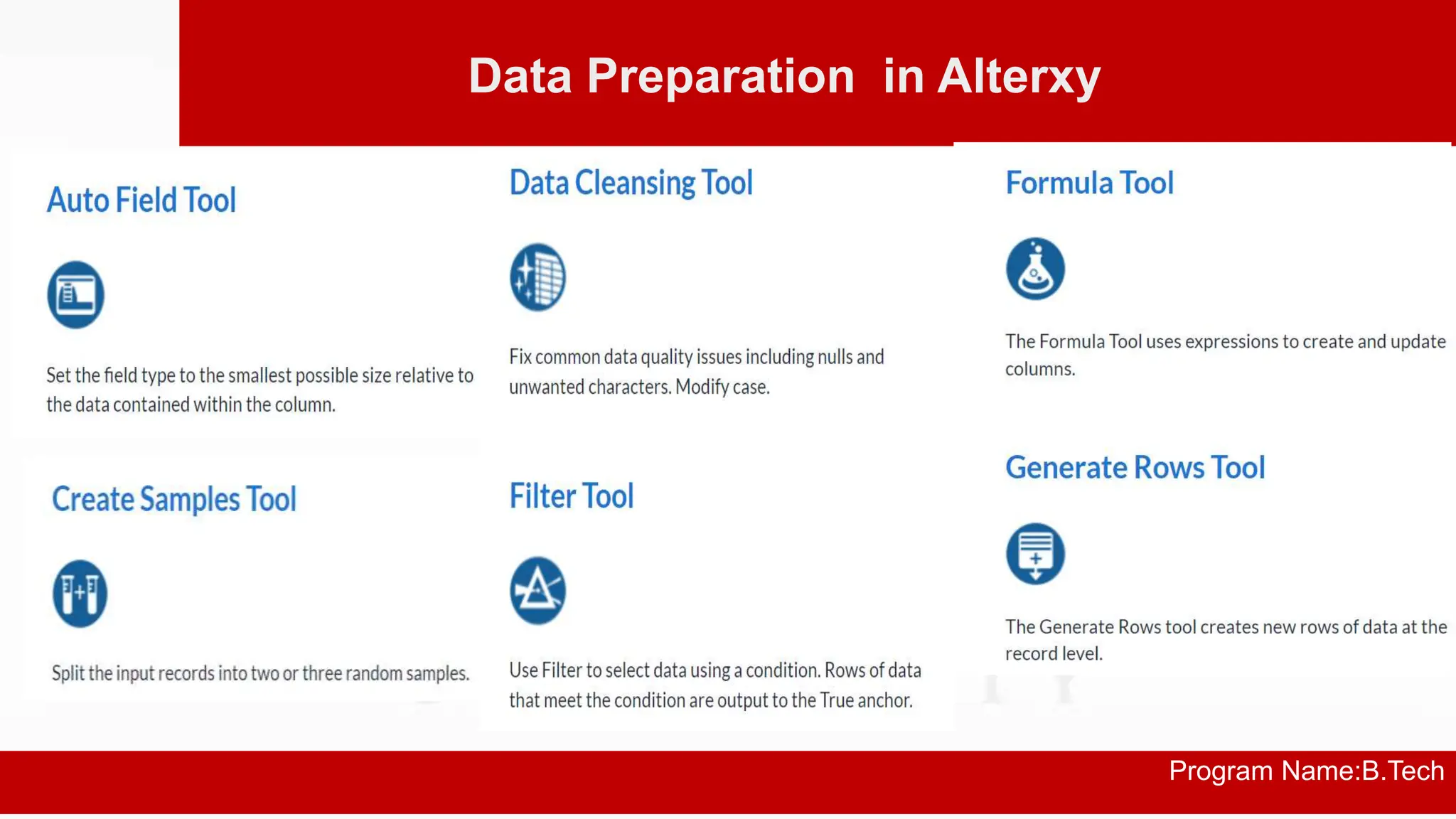 Alteryx -a data analytics automation tool | PPTX