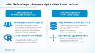 Alteryx investor presentation | PDF | Business | Business and Finance