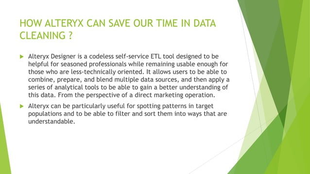 Alteryx Tool Pptx