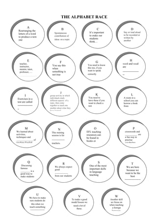 Althabet race 15 | DOC