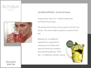 NT Bolero is a distributor Althaus teas for Serbia. | PPT