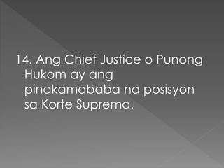 Ang Sangay Tagahukom | PPT