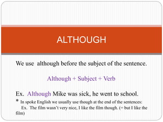 ALTHOUGH,etc.ppt