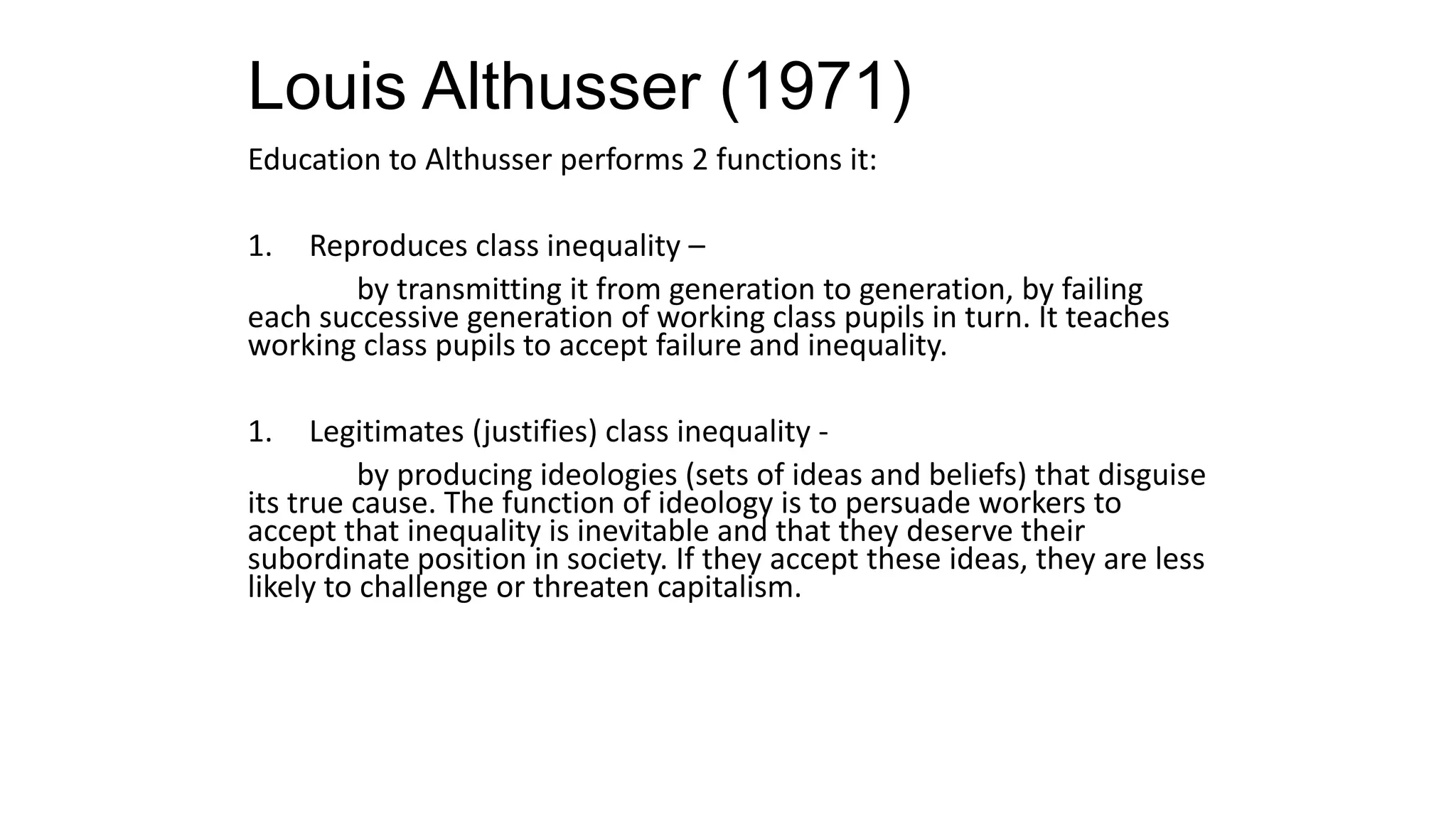 Althusser | PPTX