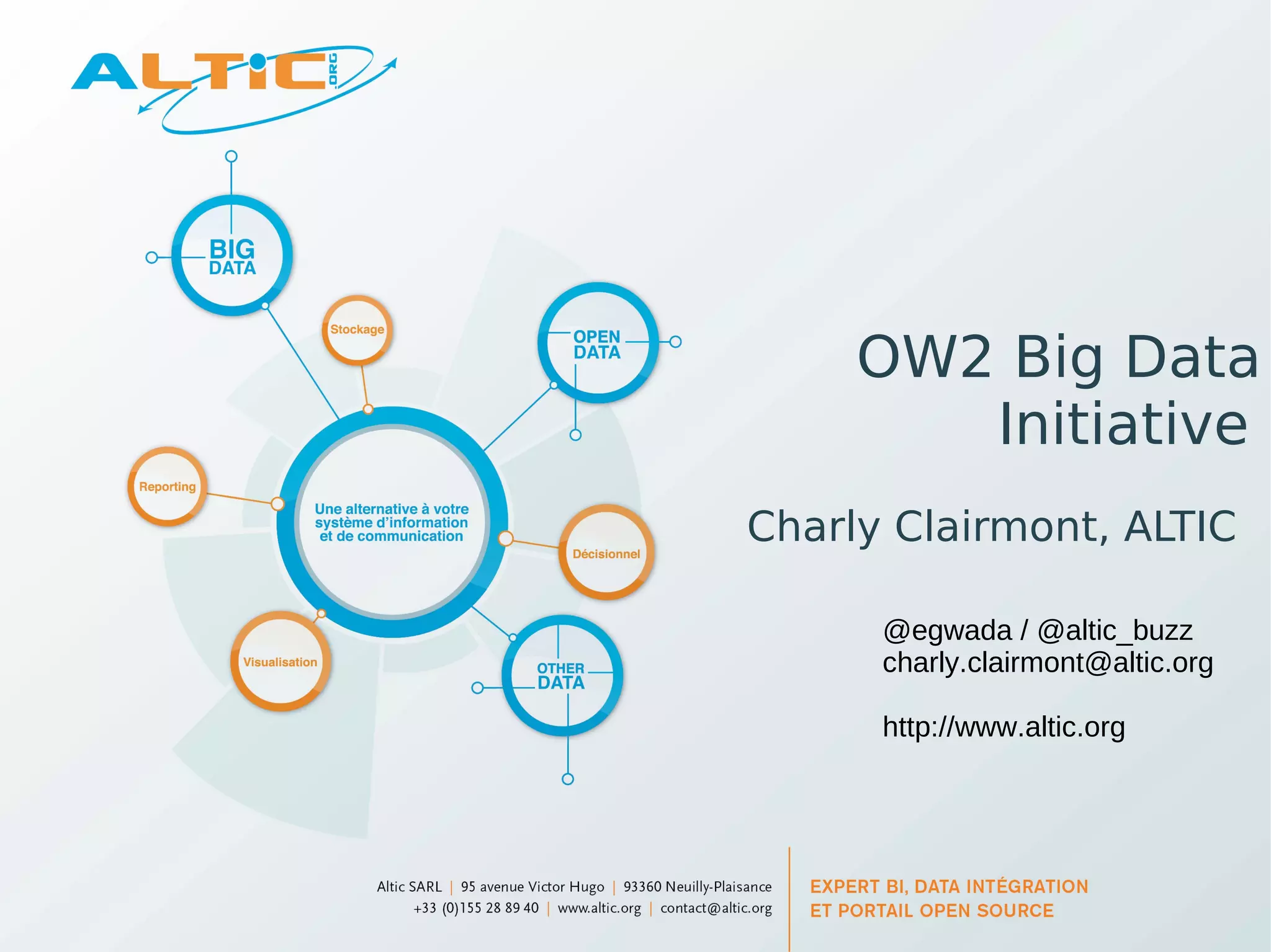Spark Bi-Clustering - OW2 Big Data Initiative, altic | PPT