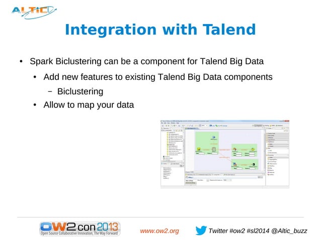 Spark Bi-Clustering - OW2 Big Data Initiative, altic | PPT