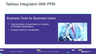 Case Study: Tableau Integration with CA Project & Portfolio Management ...