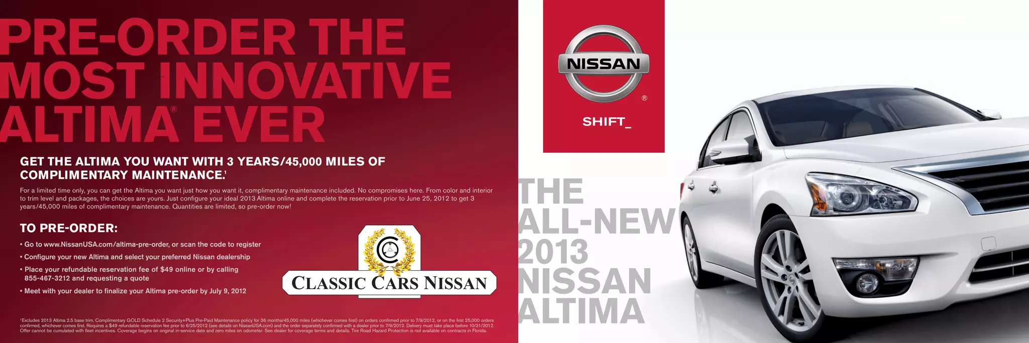 2012 Nissan Altima Brochure | PDF