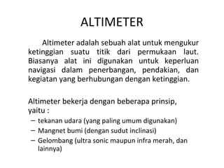 Altimeter | PPT