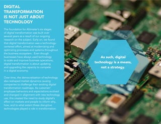 The Six Stages of Digital Transformation | PDF