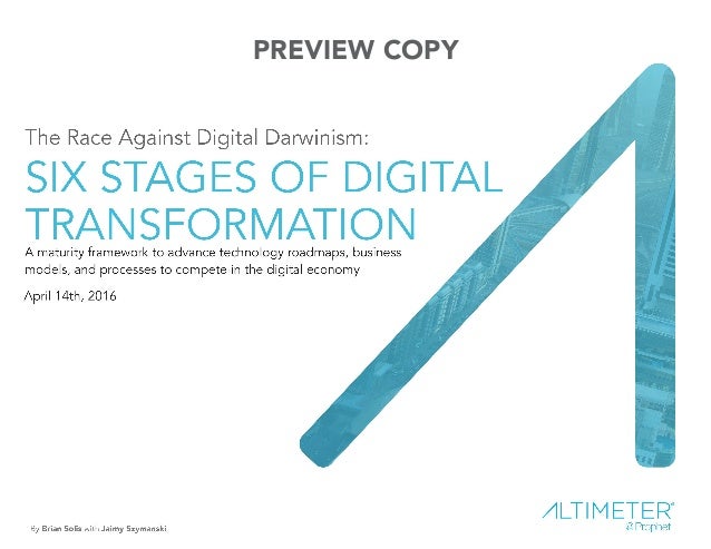 The Six Stages of Digital Transformation