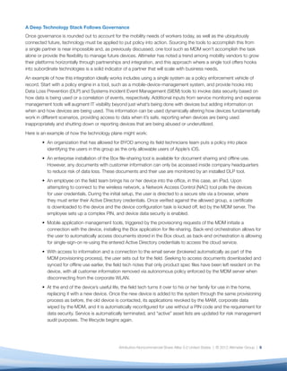 [Report] Building a Solid Platform for Enterprise Mobility: Introducing ...